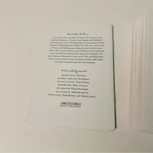 Games | Tao Te Ching Cards Lao Tzus Classic Taoist Teaching Booklet ...